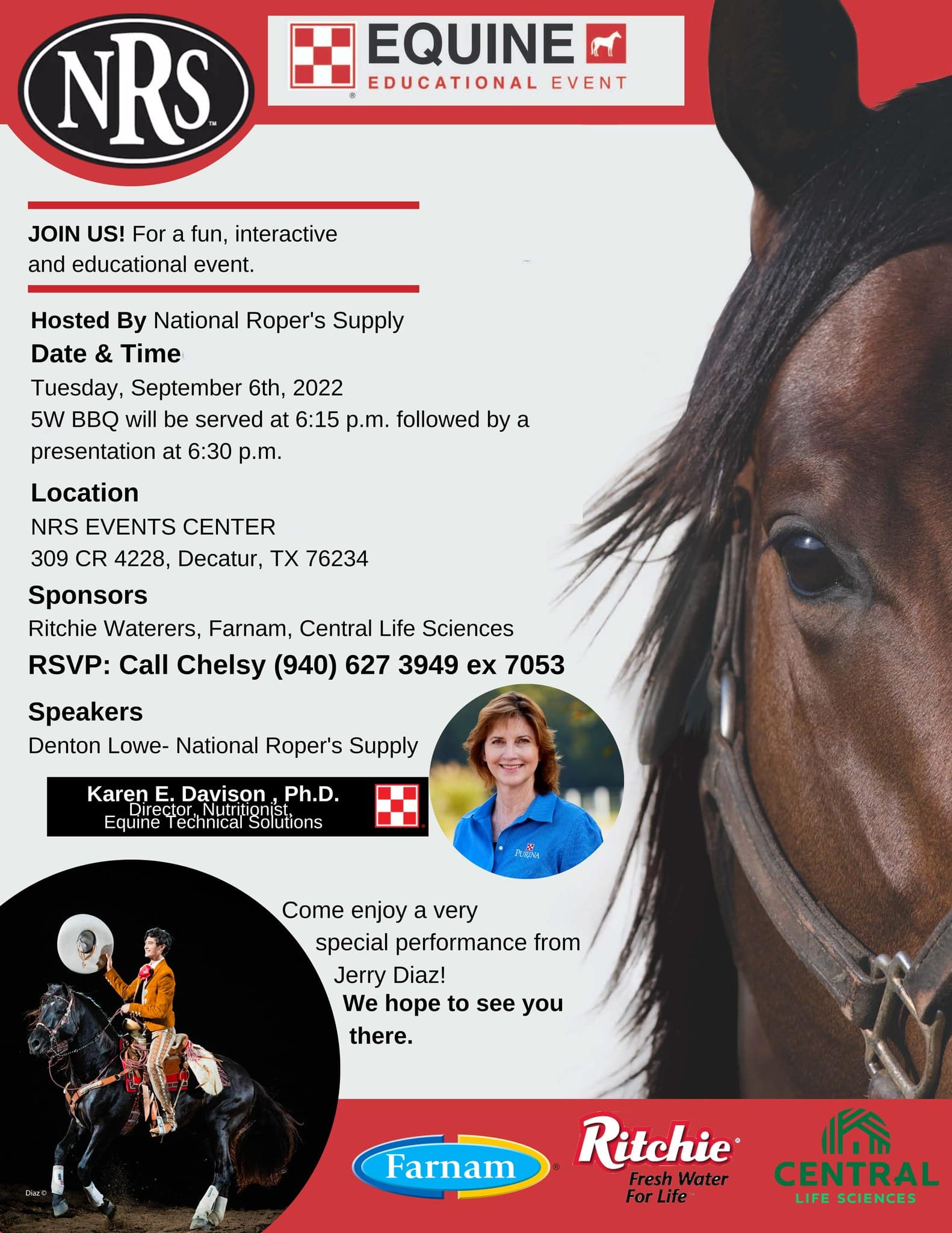 Purina E3 Meeting & Jerry Diaz Program - Visit Decatur Texas