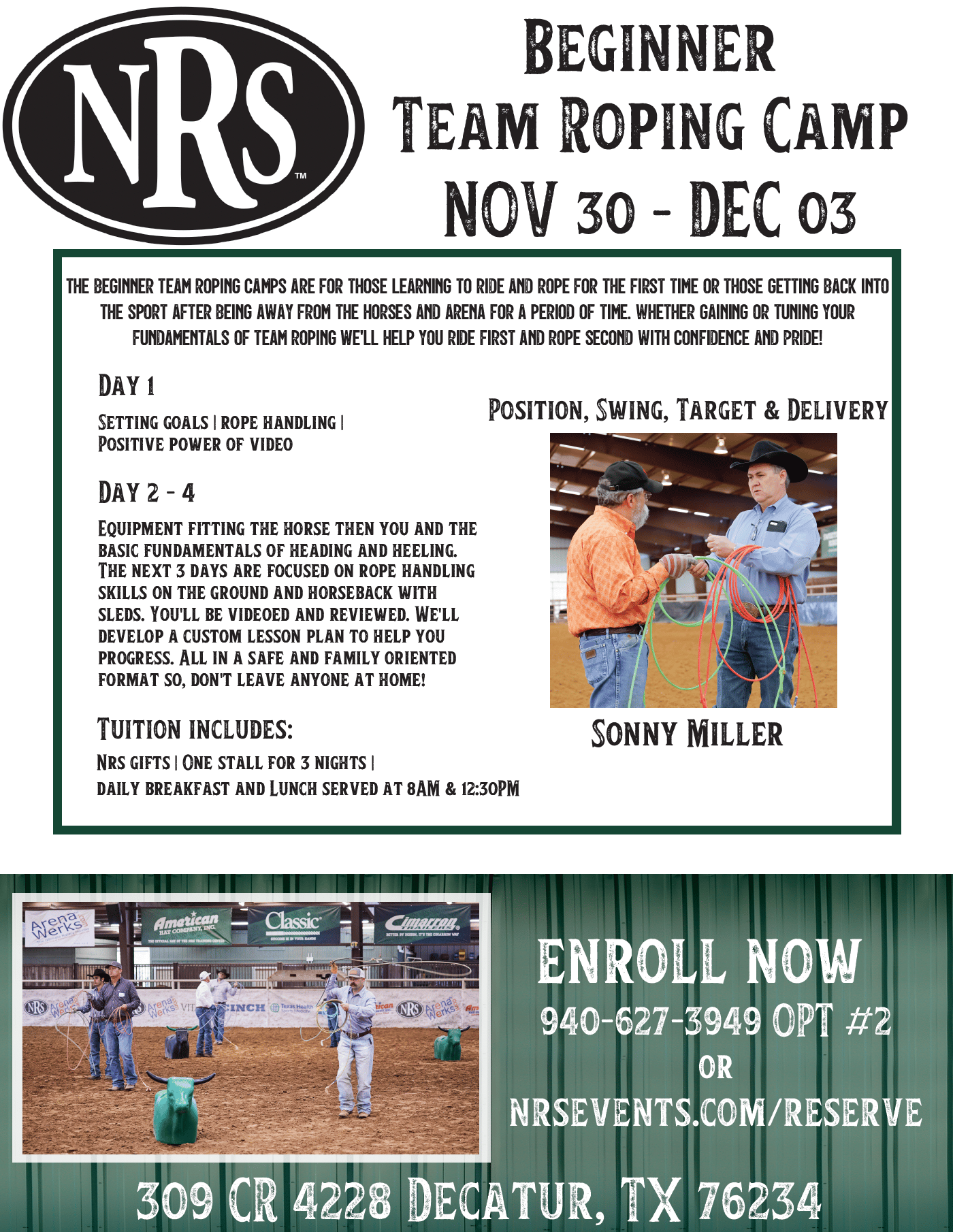 Beginner Team Roping Clinic - Visit Decatur Texas