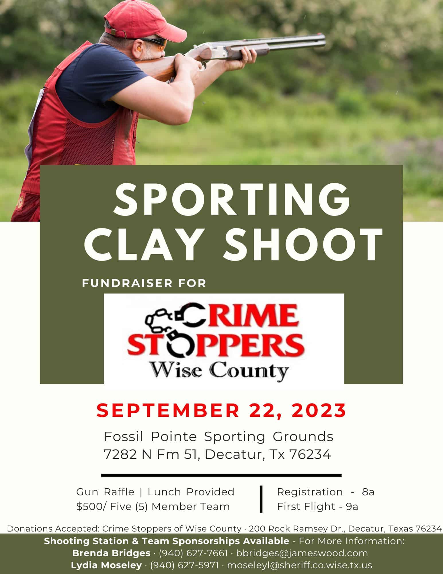Crime Stoppers Clay Shoot - Visit Decatur Texas