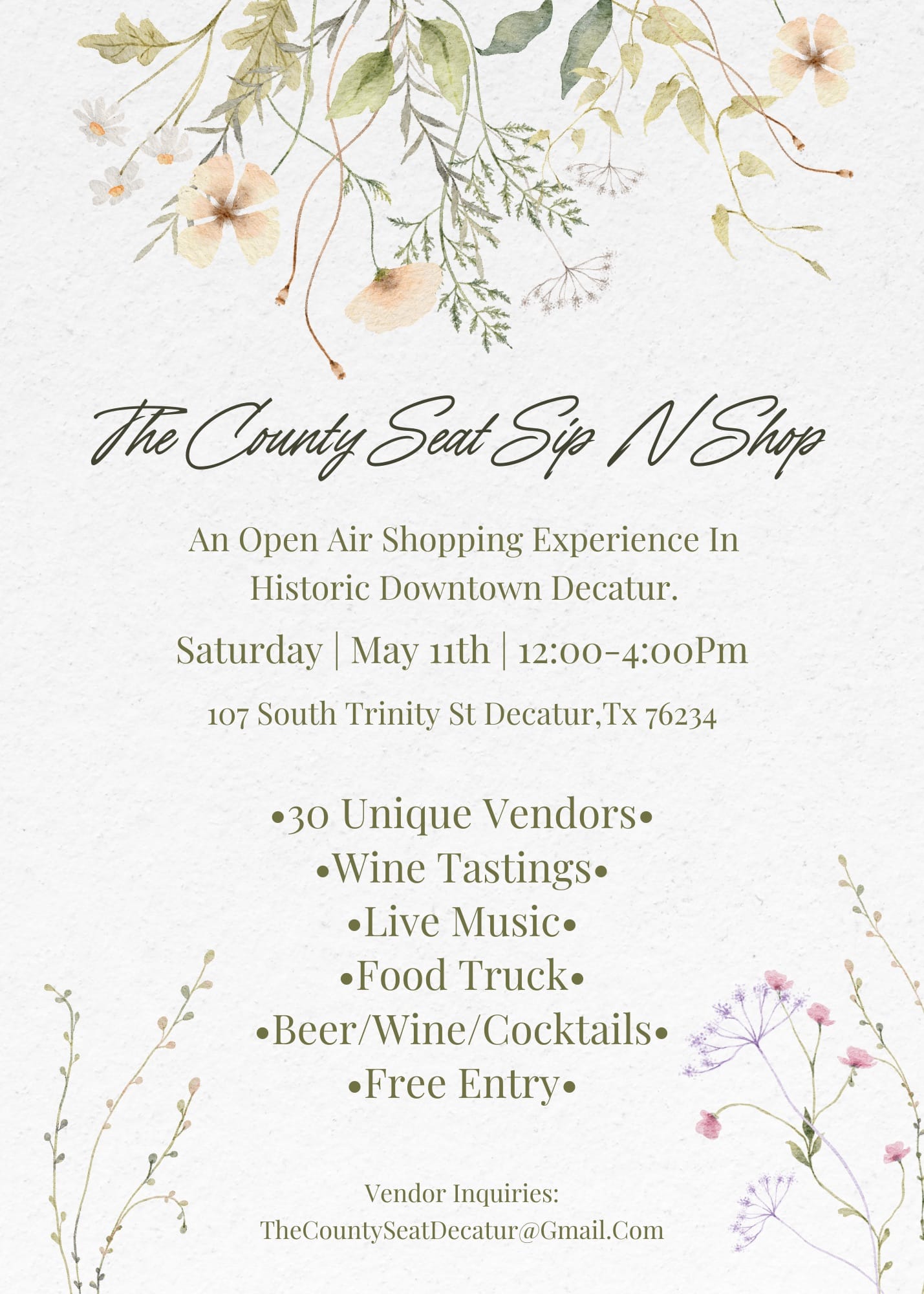 The County Seat Sip N Shop - Visit Decatur Texas